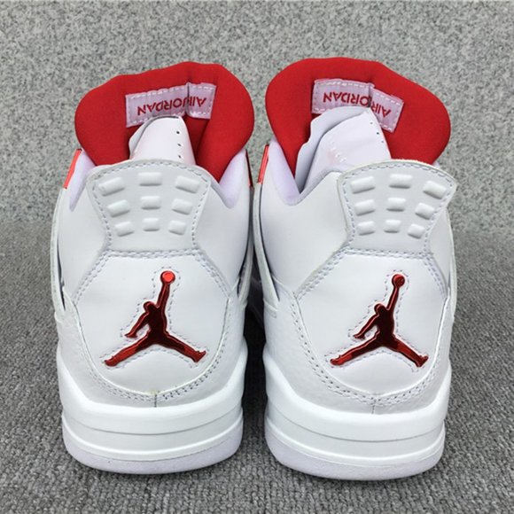 Jordan | Shoes | Air Jordan 4 Red Metallic Sneakers | Poshmark